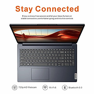 Lenovo IdeaPad 3 17.3" HD+ Notebook Computer, Intel Core i7-1165G7 2.80 GHz, 8GB RAM, 256GB SSD, Windows 11 Home, Arctic Gray