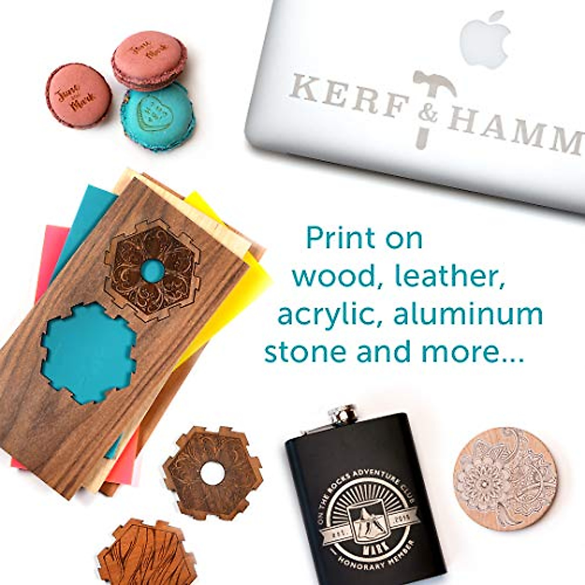 Glowforge Plus 3D Laser Printer – The Fast, Easy, and Powerful Tool for Wood, Leather, Craft, Paper, Fabric, and DIY. The Ultimate Hobby Laser Cutting & Engraving Machine