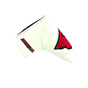 PRG Americas NCAA Louisville Cardinals Putter Cover, One Size, White
