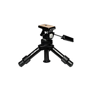 SLIK Mini-Pro V Tripod with 2-Way Pan/Tilt Head - Black