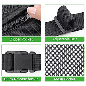 LEWSHQI Pickleball Ball Holder,Tennis Ball Holder,Adjustable Waist Ball Holder for Pickleball/Tennis,Pickleball Accessories Men,Tennis Training Equipment,Pickleball Training Equipment