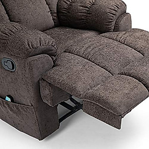 Christopher Knight Home Coosa Massage Recliner, Brown + Black