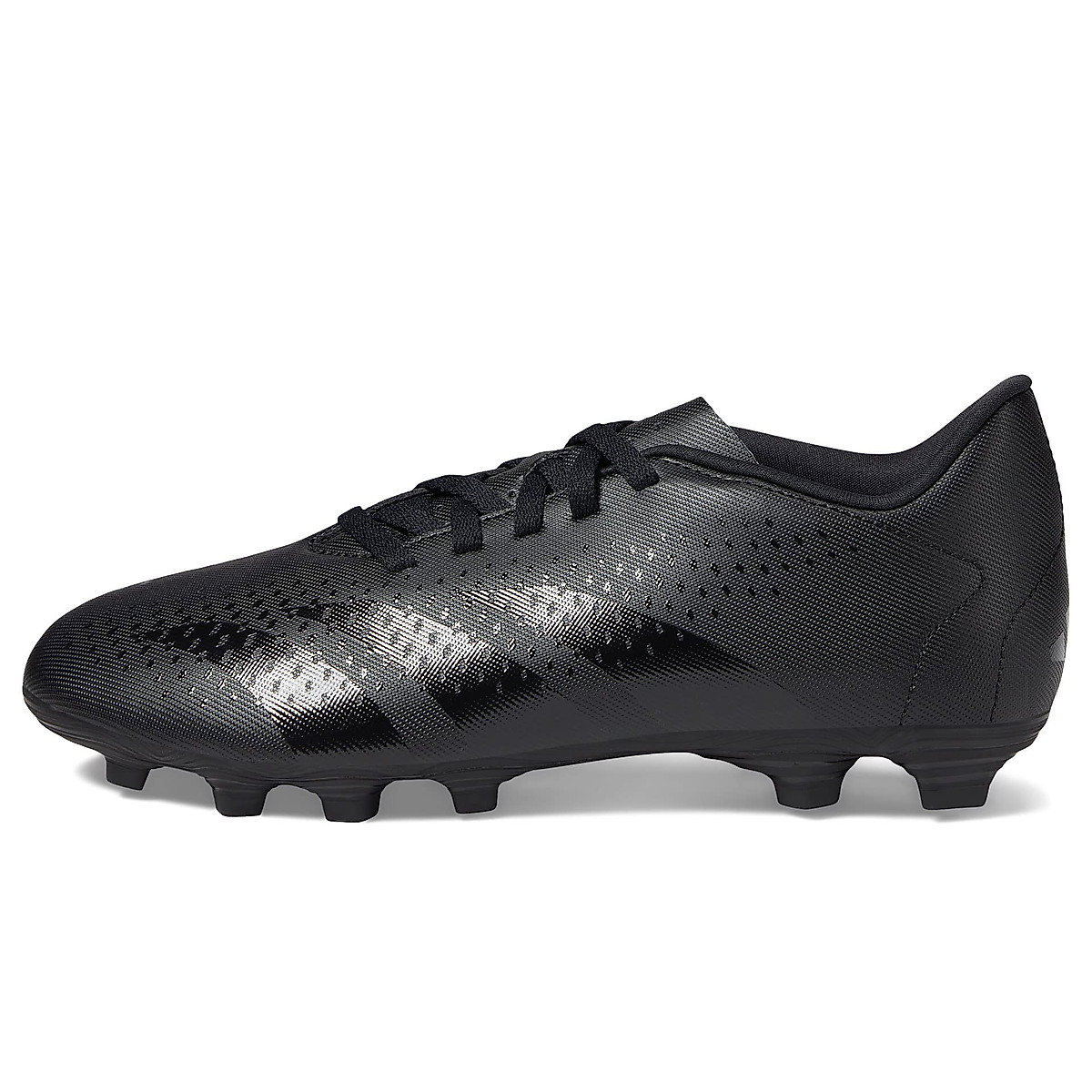 adidas Predator Match Unisex-Child Shin Guards Accuracy.4 Flexible Ground Black/Black/White 4.5