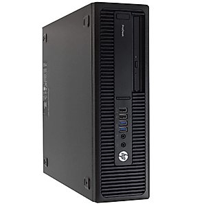 HP Desktop 600 G2 Computer Intel Quad Core i5-6500 3.2-GHz, 16GB Ram, 1 TB, with 19in LCD Monitors, DVD, WiFi, Windows 10 (Renewed) ¦