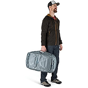 Osprey Transporter 65L Travel Duffel Bag, Smoke Grey