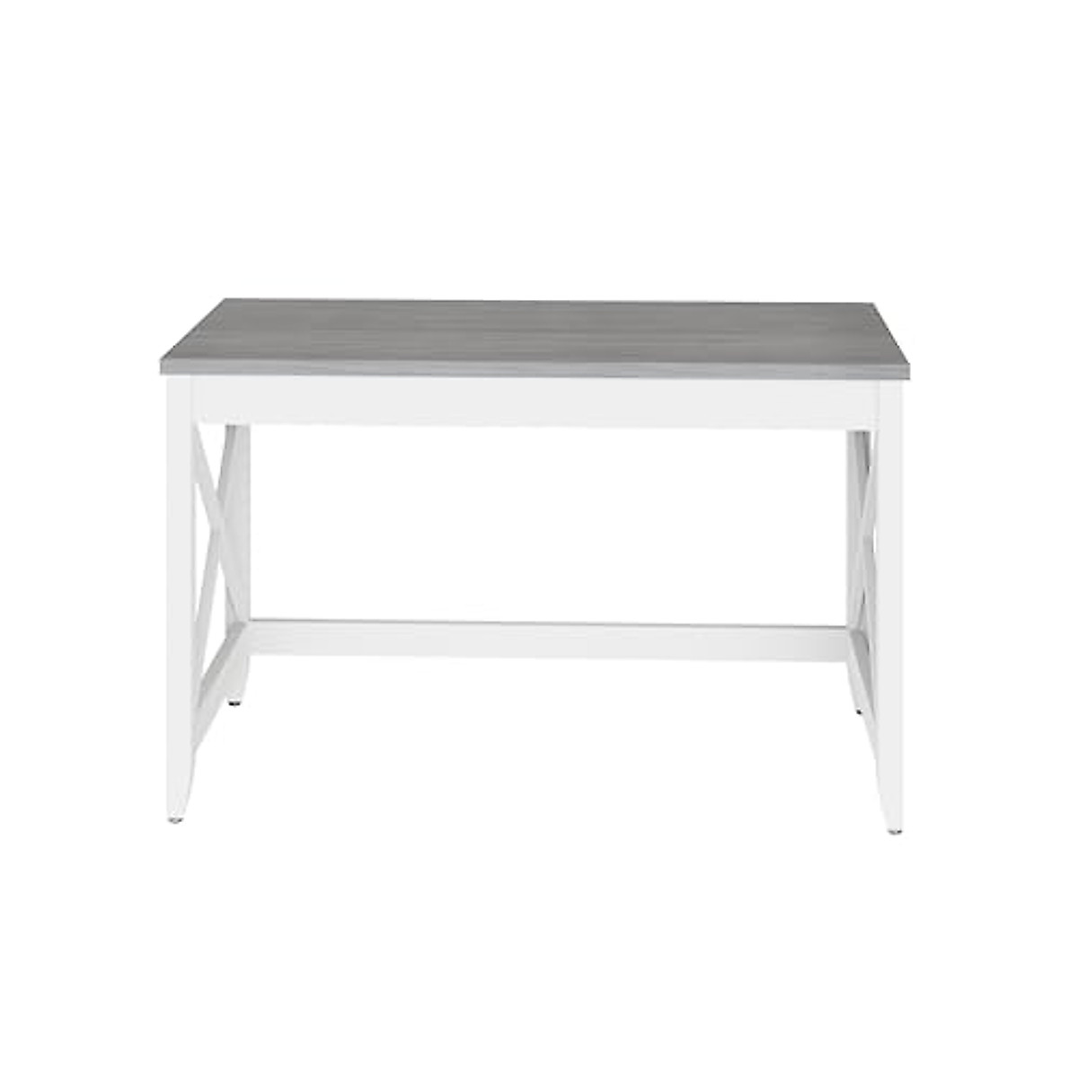 Alera ALEWSF4824GY 47.24 in. x 23.62 in. x 29.53 in. Farmhouse Writing Desk - Gray