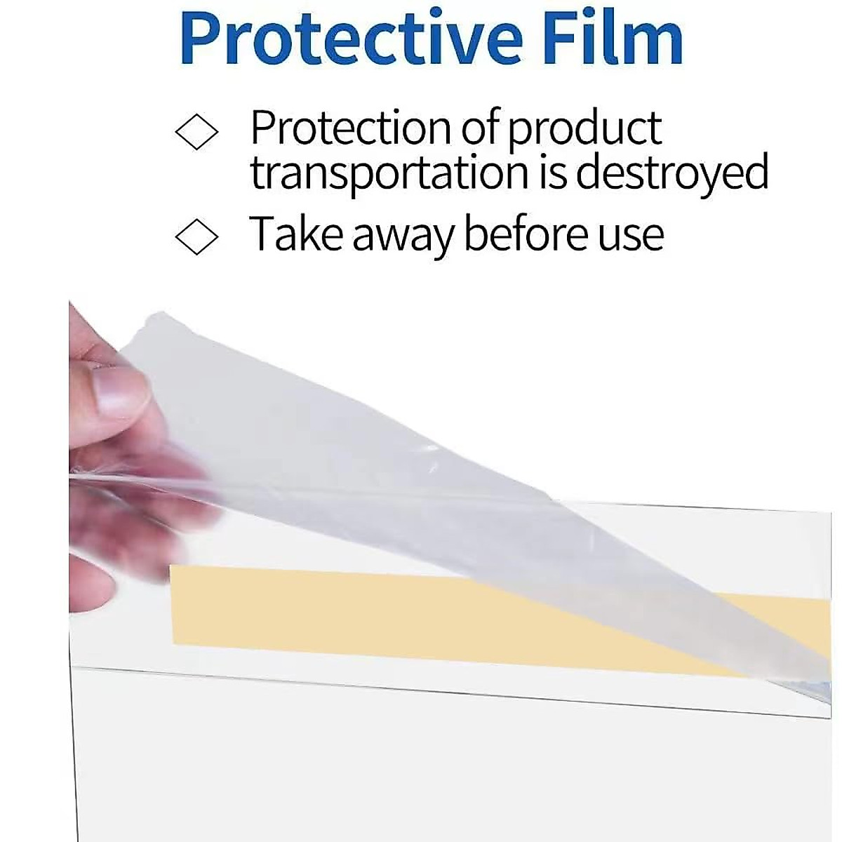 Ludery 5x7 Acrylic Picture Frame,Set of 6,Clear Photo Frame Display 5x7 Pictures, Wall Mounted Clear Photo Frame Display Pictures for Home, School, Office