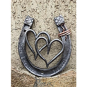 6th anniversary gift, iron anniversary, iron anniversary gift, iron gift, 6th anniversary gift for her,iron horseshoe,iron hearts,iron gifts