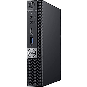 Dell Optiplex 7060 Micro MFF Desktop PC Intel i7-8700T 6-Cores 2.40GHz 32GB DDR4 New 1TB M.2 NVMe SSD WiFi BT HDMI New KB & Mouse Windows 10 Pro (Renewed)