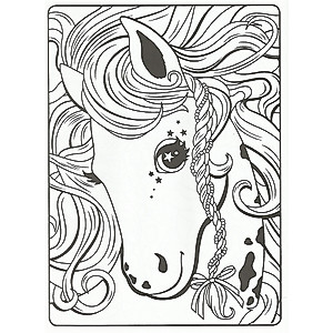 Lisa Frank Color and Trace Book with Stand-up Characters