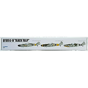 Premium Hobbies Bf 109 G-14 Black Tulip 1:72 Plastic Model Airplane Kit 127V