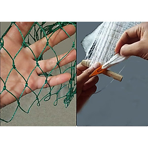 PISCORUSH 10pcs Netting Needle Shuttles Plastic Repair Fishing Line Equipment Cast Net Mending Needle Fishing Tool Fishing Accessory Size: 1#-10# (10pcs(1#-10#))