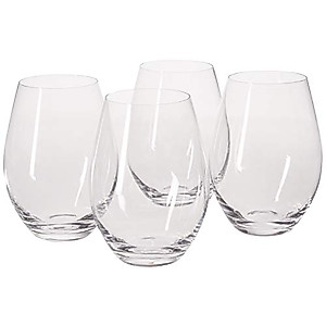 Orrefors More Stemless Wine Glass, Set of 4 -
