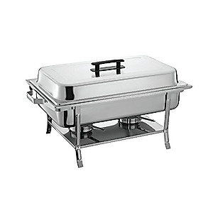 HUBERT Chafer Full Size 9 1/2 Quart - 24 1/4 L x 13 3/4 W x 13" H