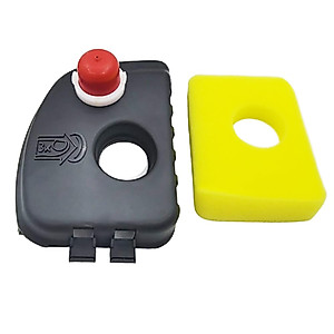 DSkoiph Air Cleaner Cover 595660 Air Filter 799579 Primer Bulb 594281 Compatible for Lawn Mower BS 550E-550Ex Series 594281 590581 08P502