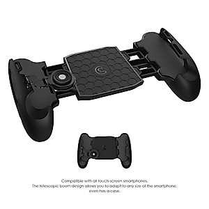 GameSir F1 Grip Game Controller Mobile Joystick Gamepad, Ergonomic Design Handle Holder Handgrip Stand for PUBG Fortnite, Support 5.5''-6.5'' Smartphone