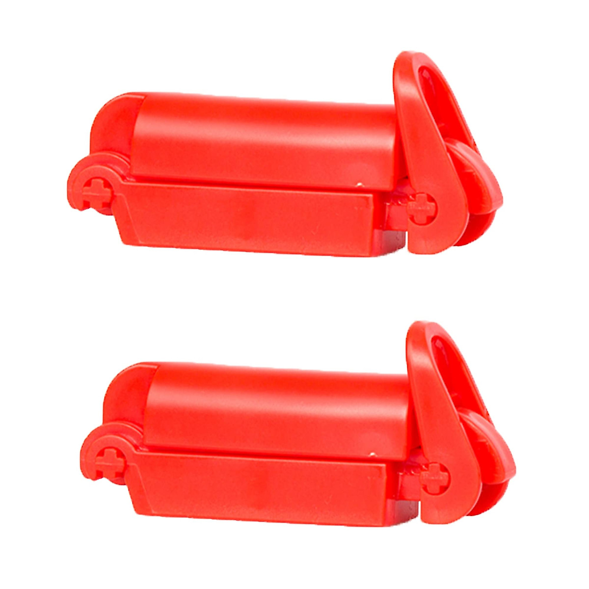 2 Pack Red Seat Safety Belt Clip Buckle for Baby Safety Universal Replacement for Baby and Kids Trend, Adjustable Guard