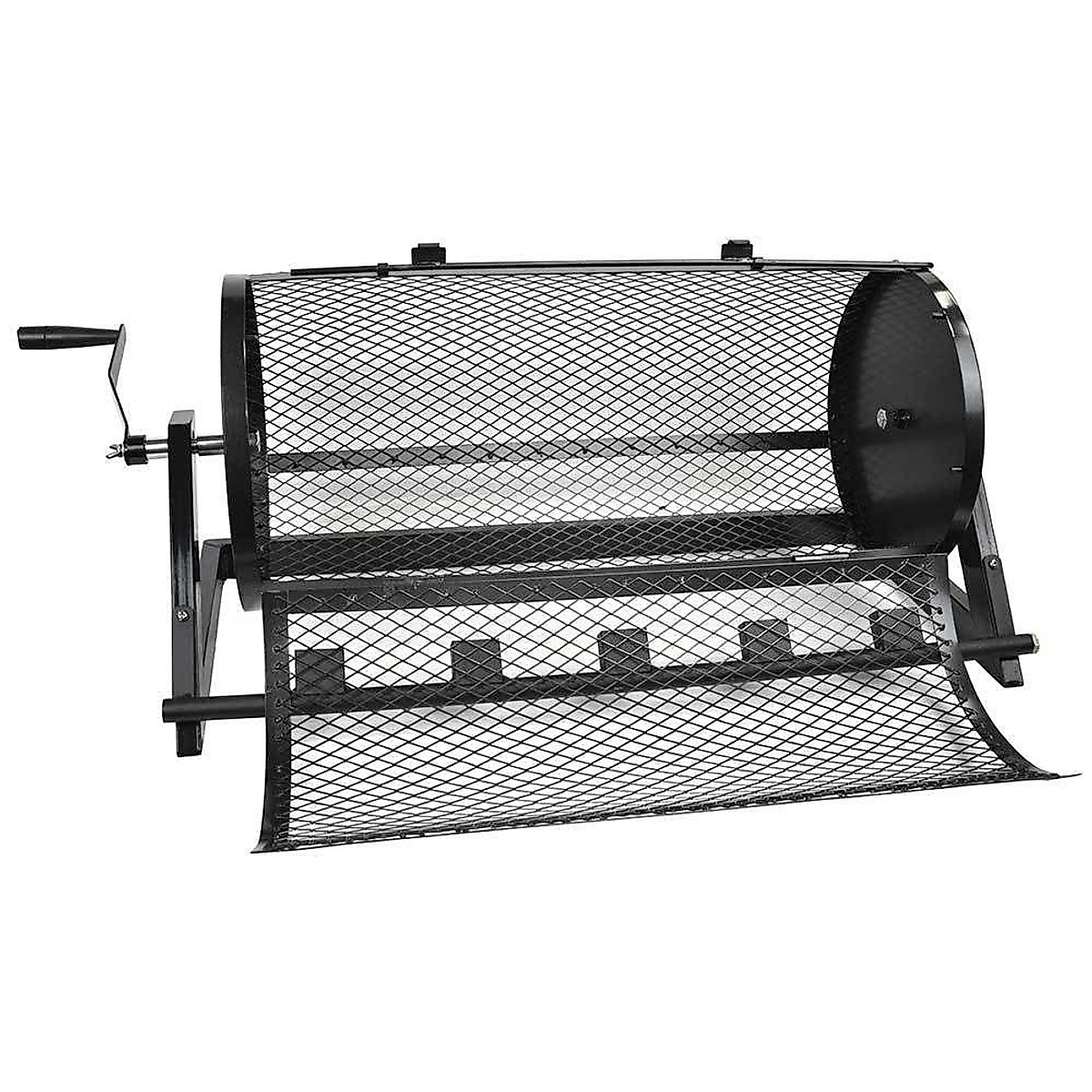 Santa Barbara Chili Roaster CRBBQ-Kit 5 Burner Hatch Chile Roaster Propane Roaster Drum, Regulator & Apron Kit