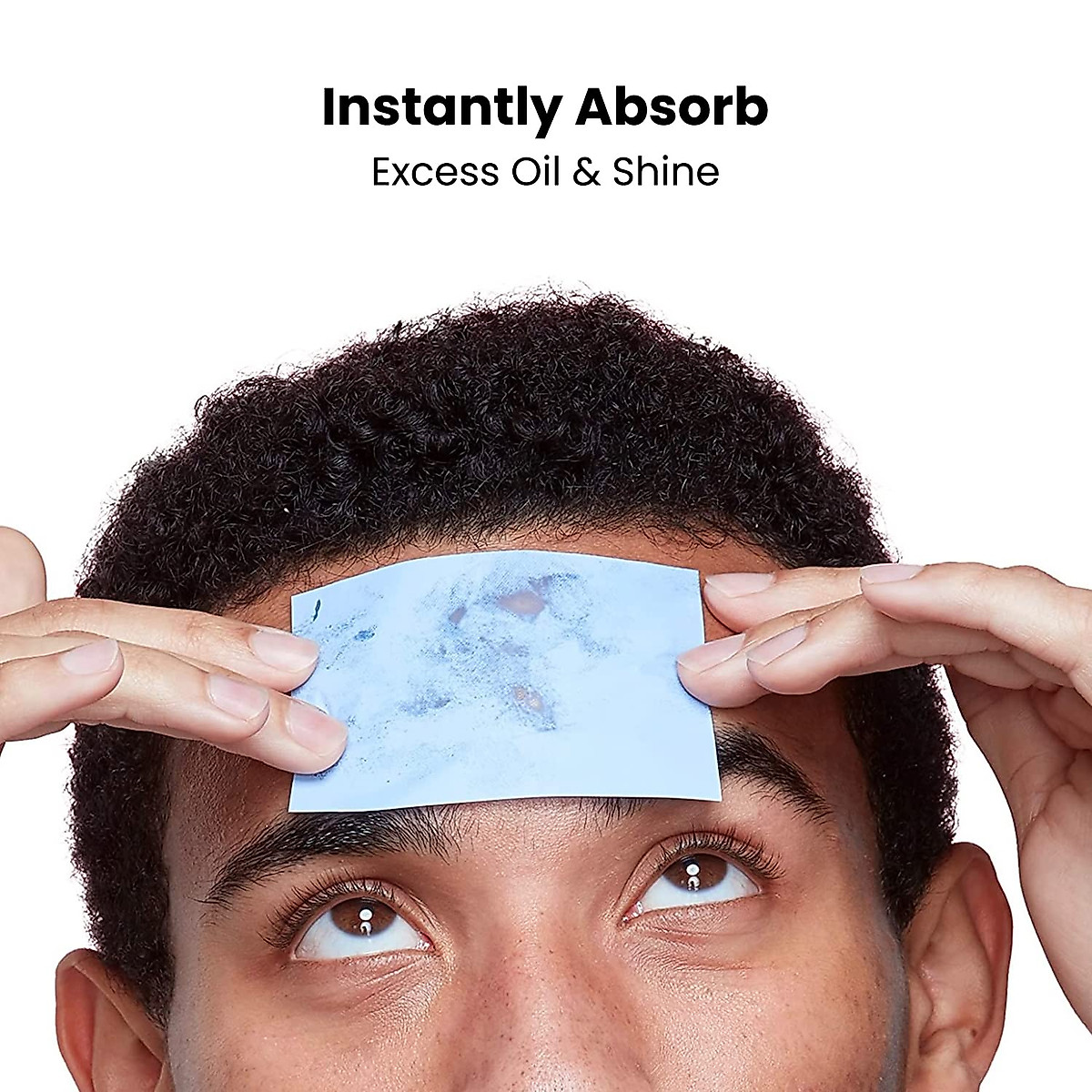 ROSELYNBOUTIQUE Oil Blotting Sheets for Face - Organic Premium Flexible Silky Blotting Sheets Instant Oil-Absorbing Remove Excess Oil & Shine Oil Control Films (50)