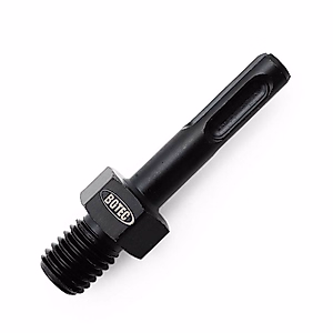BGTEC Core Drill Adapter 5/8“-11 Male Thread to SDS Plus Shank for Hammer Drill,Rotary Hammer Drill Core Drilling