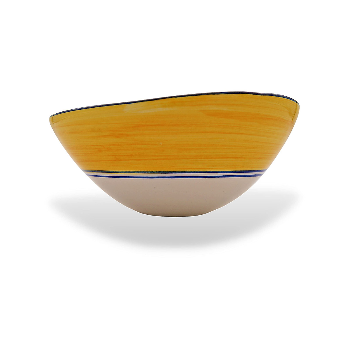 Portuguese Pottery Alcobaça Ceramic Side Dish Serving Bowl - Set of 2