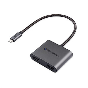 Cable Matters USB-C to HDMI Adapter, 8K or Dual 4K @60Hz, Gray