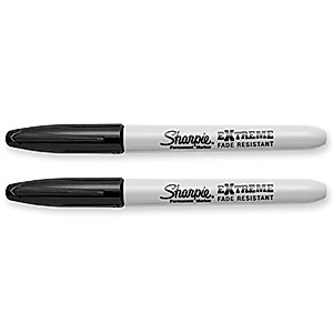 Sharpie Extreme Permanent Markers, 2-Pack, Black (1919845)