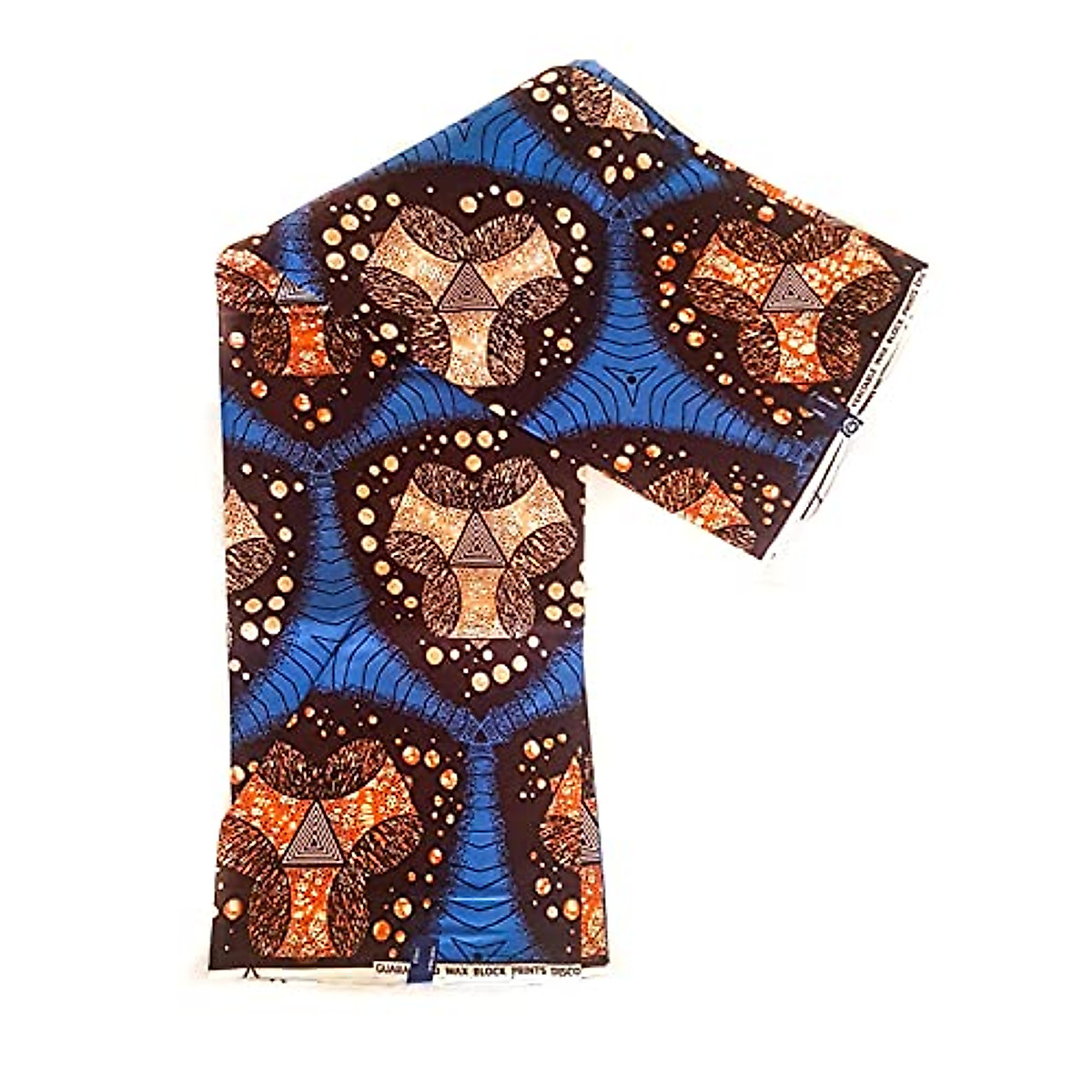 Pyramid Star African Print Fabric - Cotton (6yards)