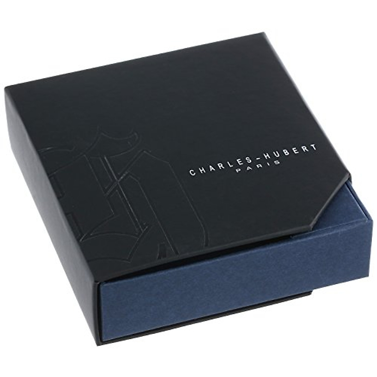 Charles-Hubert, Paris 3972-W Premium Collection Analog Display Mechanical Hand Wind Pocket Watch