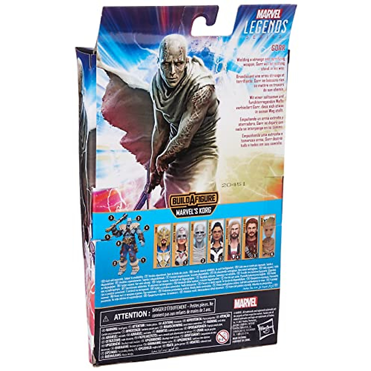 Marvel Legends Series Thor: Love and Thunder Gorr Action Figure 6-Inch Collectible Toy, 3 Accessories, 1 Build-A-Figure Part