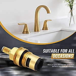 Kitchen Faucet Cartridge for Grohe 45882000 Cartridge Replacement Part, Hot Flow Left Side Installation Suitable for Shower Bathroom Faucet Stem Replacement (45882000 1pcs)