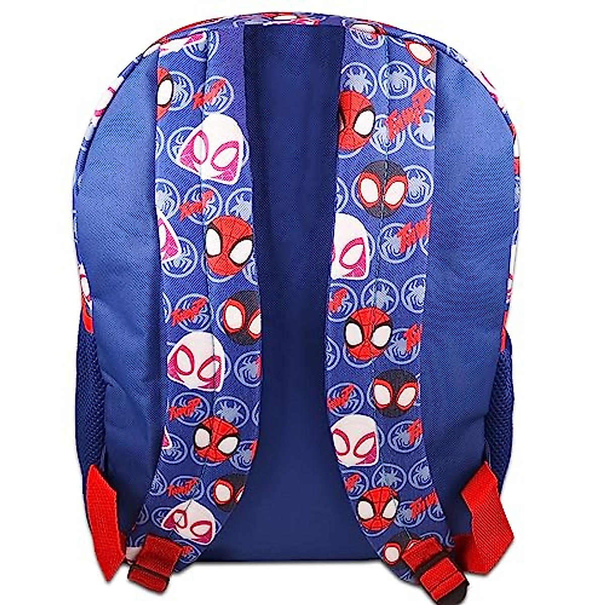 Spidey and His Amazing Friends Backpack Set for Kids - Bundle with 16” Spiderman Backpack, Spidey Stickers, More | Spidey and Friends Backpack