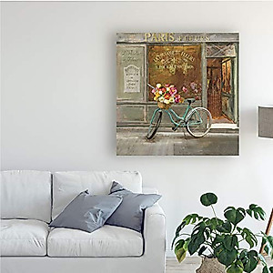 Trademark Fine Art, 24x24 French Flower Shop v2 by Danhui NAI