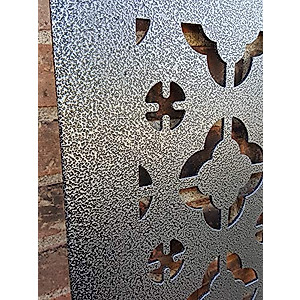East1US - Privacy Screen Metal Garden Fence Decor Art