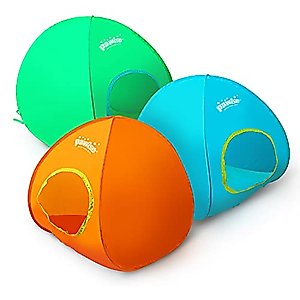 PAWISE Cat Toys Cat Portable Cat Cube Pop Up Collapsible Kitten Indoor Outdoor Toys Pet Foldable Breathable Pet Tent Bed Kitten Puppy House Playing Toy (Color Random)