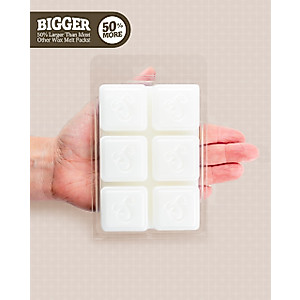 Shortie's Candle Company Eucalyptus Spearmint Wax Melts - Formula 117-1 Highly Scented 3 Oz. Bar - Made with Essential & Natural Oils - Fresh & Clean Air Freshener Cubes Collection