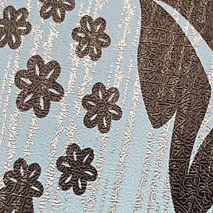 Yifely Black Damask Furniture Paper Self-Adhesive Shelf Liner Night Stand Decor Sticker 17.7 Inch by 9.8 Feet