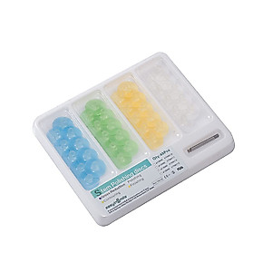 Dental Stem Finishing Polishing Discs, Universal Kit, 40pcs/Pack (12MM)