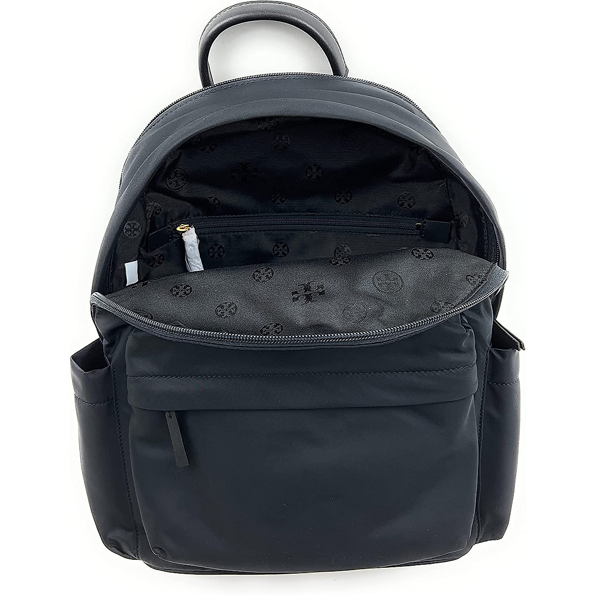 Tory Burch 88368 Black With Gold Hardware Ella Nylon Women's Backpack