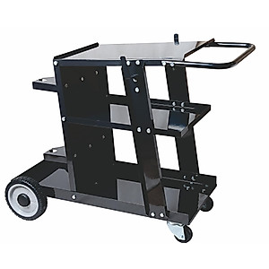 Weldpro Multi Function 3 Tier Welding Cart. TIG, MIG, Stick or Plasma, Gas Bottle and Accessory Storage.