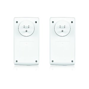 Zyxel AV2000 Powerline Ethernet Adapter Kit | Pass-Thru Power | Plug & Play | MIMO | HomePlug AV2 | 2 x GbE | Ideal for Smart TVs, On-Line Games, 4K Streaming | Brown Box Package | PLA5456BBKIT