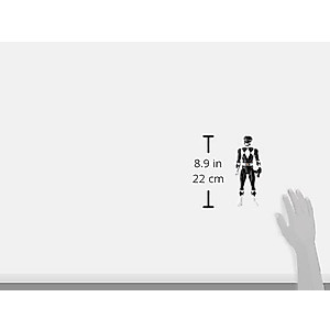 Power Rangers Mighty Morphin Black Ranger 12-Inch Action Figure Toy Inspired by Classic TV Show, with Power Axe Accessory