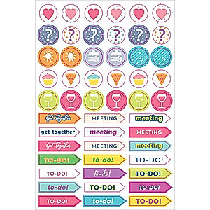 Peter Pauper Press Essentials Weekly Planner Stickers (Set Of 575 Stickers)