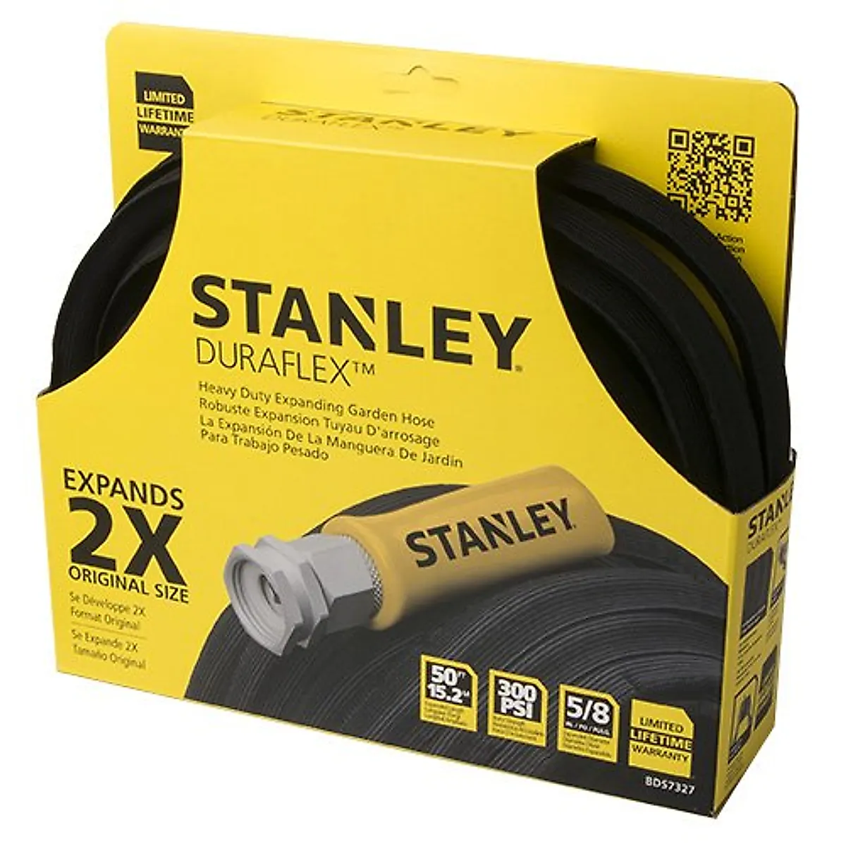 Stanley Garden BDS7327 Expanding 50-Foot Hose, Black