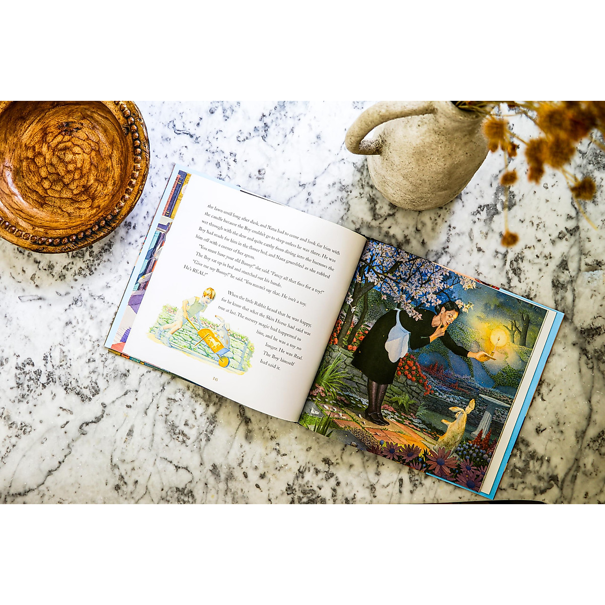 The Velveteen Rabbit Hardcover: The Classic Edition by acclaimed illustrator, Charles Santore (A Heartwarming Tale of Love and Magic) (Charles Santore Children's Classics)