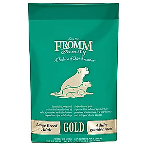 Fromm Large Breed Adult Gold Premium Dry Dog Food - Dry Adult Dog Food for Large Breeds - Chicken Recipe - 30 lb