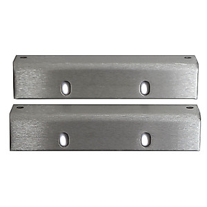 3U Eurorack Bracket Ears 104HP Rails, 50 Slide Nuts by Synthrotek: Modular Rackmount Ears