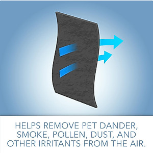 Carbon Activated Pre-Filter 4-pack for use with the Germ Guardian FLT4825 HEPA Filter, AC4800 Series, Filter B By Complete Filtration Services