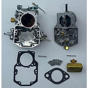 Autolite 1100 Carburetor Manual Choke For 1963-1968 Ford Mustang Falcon Mercury 170&200ci Inline 6 Cylinder automatic transmission 1963 64 F100 Trucks V6 223" & 262".passenger side mount choke cable