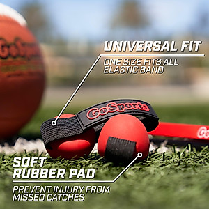 GoSports Perfect Catch Football Receiver Trainers - Teach Fundamentals and Proper Catching Technique
